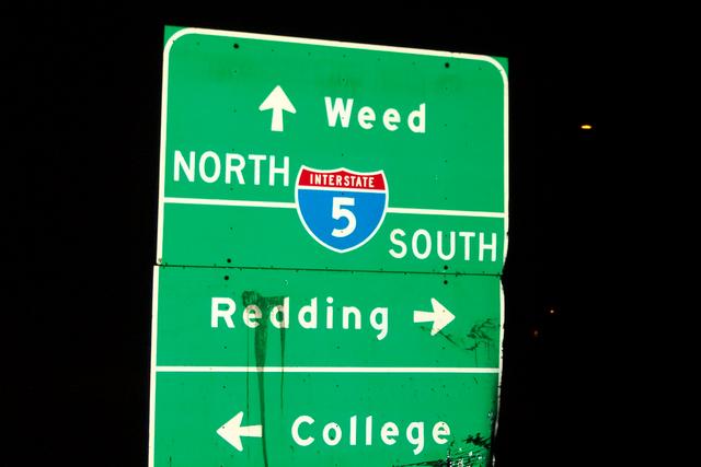 Weed, California: The only place in the world to get 88.5 octane gas.